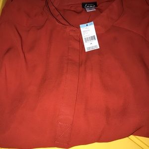 Simply Emma | Tops | Nwt Plus Size Top In Color Called Ketchup | Poshmark
